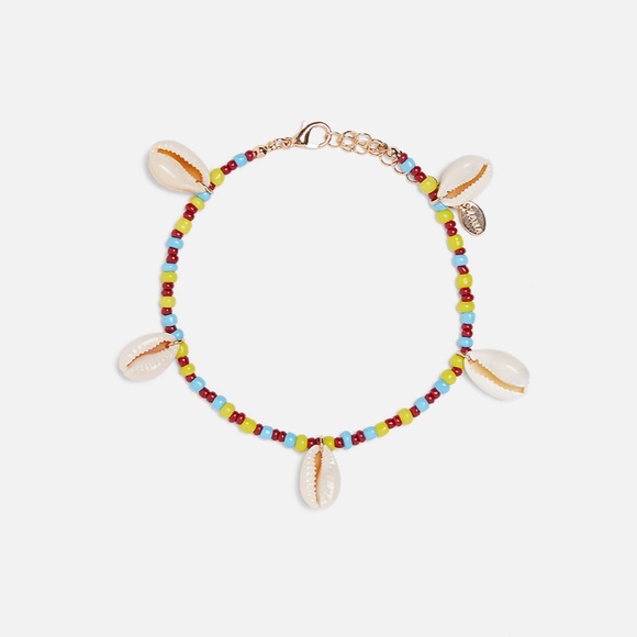 Zara | Jewelry | Nwt Zara Shell Necklace Ankle Bracelet | Poshmark